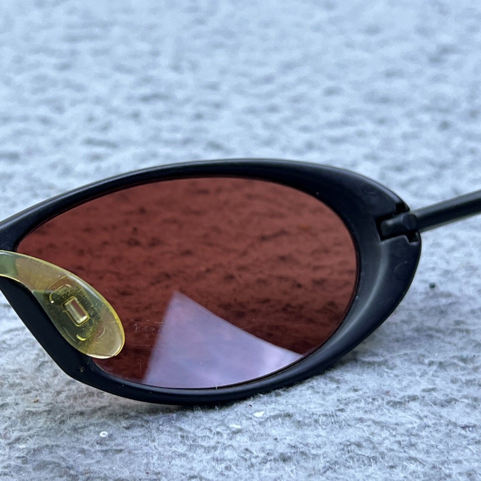 VTG Adidas by Masters Sunglasses A234 6068 Black Frames Red Lens Wrap ...