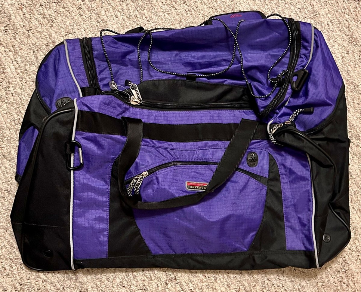 Purple Duffle Bag