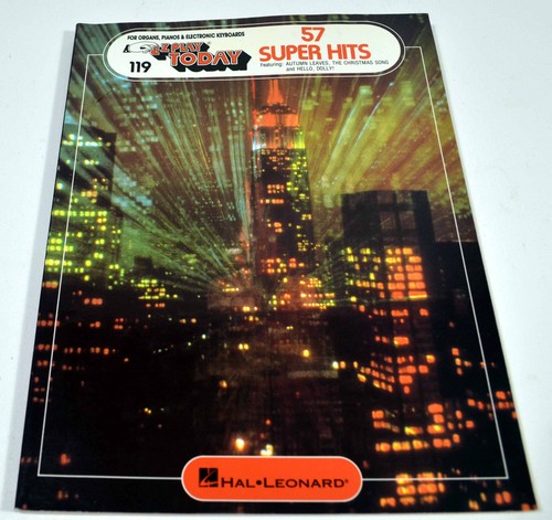 Vtg 1979 EZ Play Today 57 Super Hits 57 Pieces Hal Leonard Keyboard ...