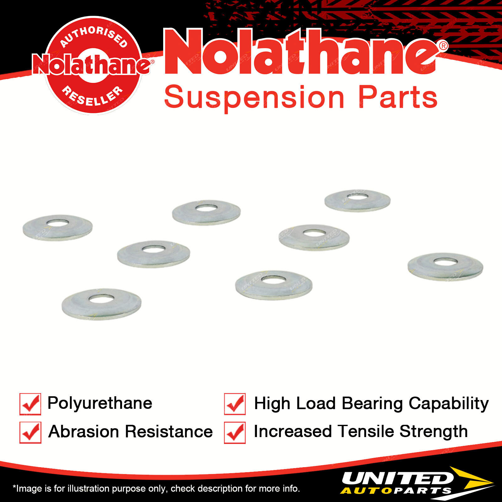Nolathane Front Sway bar link washers for Proton Waja CF C97 C98 4CYL ...