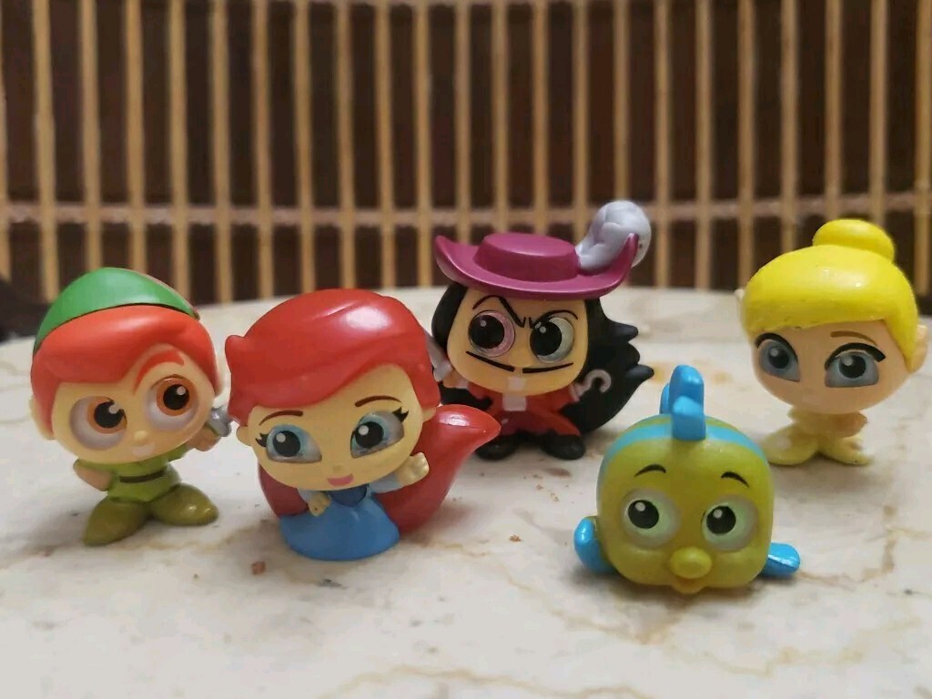 Disney Doorables Series Peter Pan And Little Mermaid 5 Characters | eBay