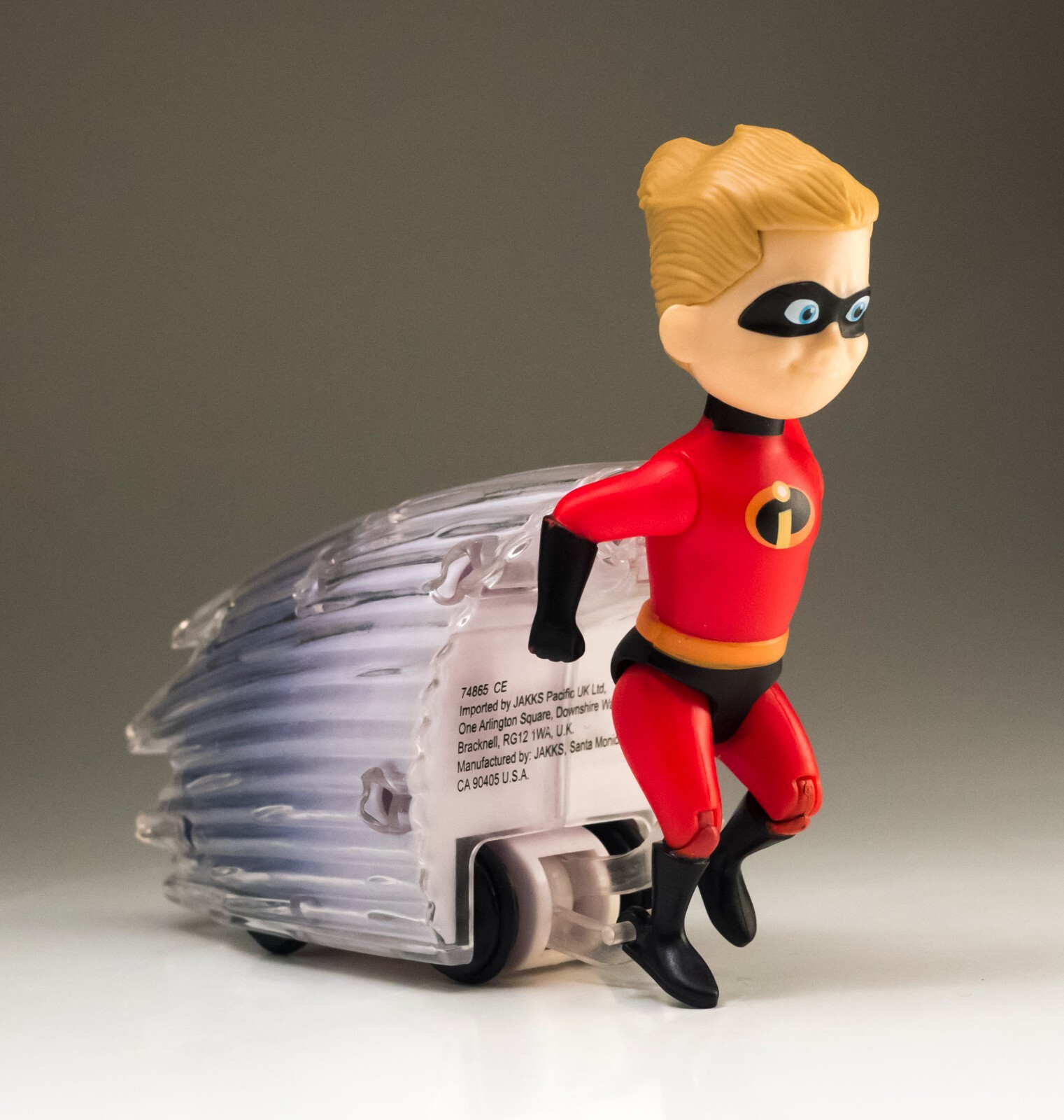 Disney Pixar Incredibles 2 Super Speed Dash Doll Friction Figure Jakks ...