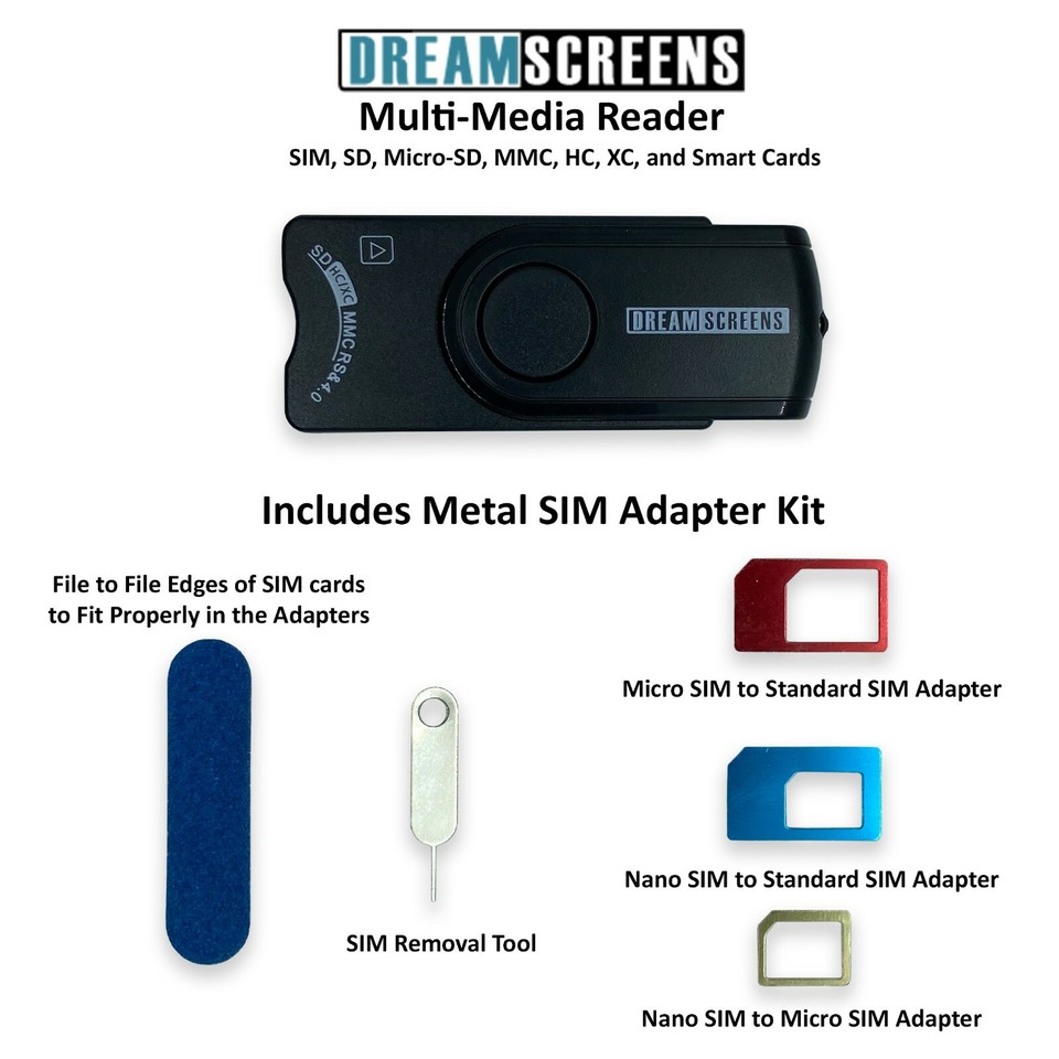 USB SIM Card Reader Win 10 Compatible Backup & Deleted Text Message SMS ...