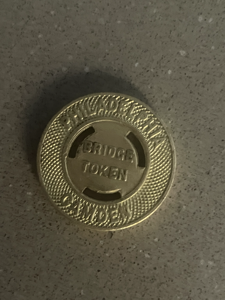 Vintage Delaware River Bridge Line Philadelphia Camden Token | eBay
