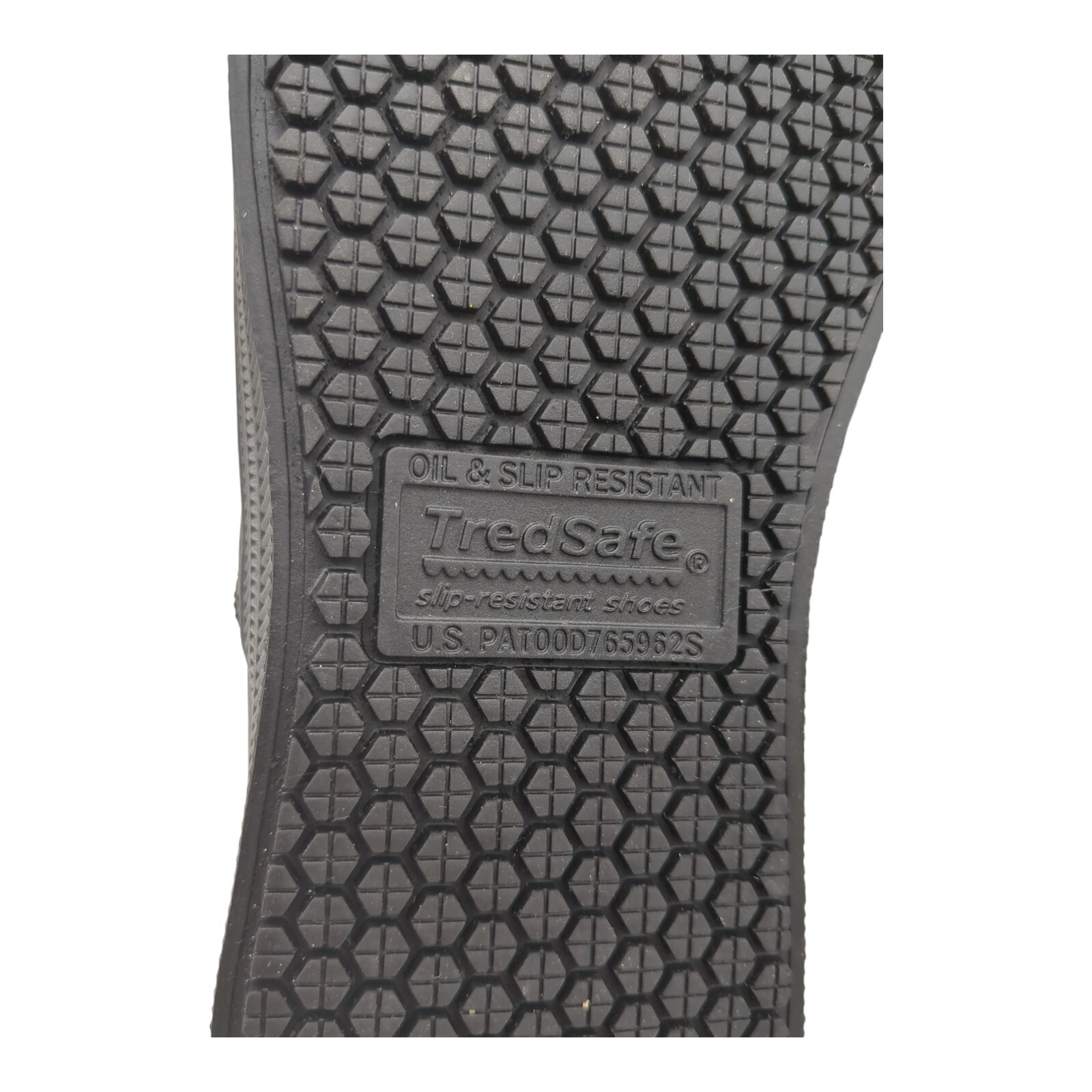 Tredsafe Woman Black Anti-fatigue Oil Slip Resistant Work/Chef Shoes ...