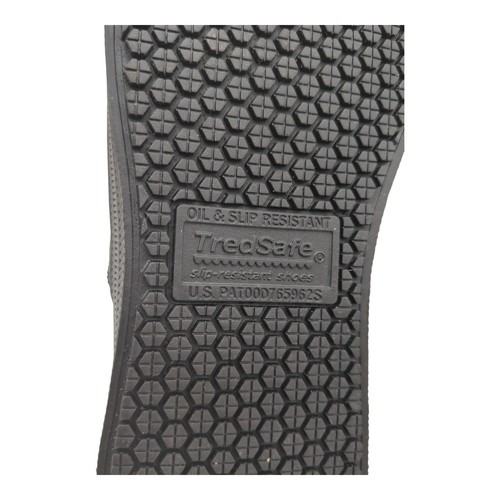 Tredsafe Woman Black Anti-fatigue Oil Slip Resistant Work/Chef Shoes ...