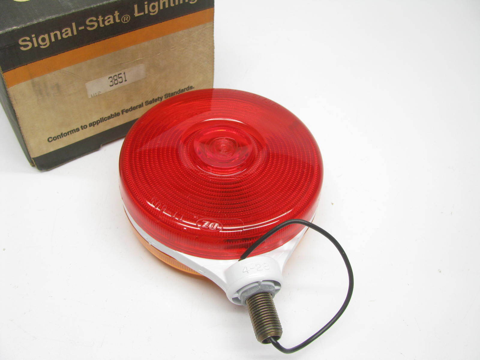 Signal-stat 3851 Dual Face Amber/red Signal Marker Post Light for sale ...