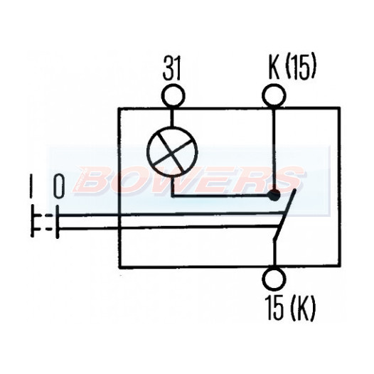 HELLA 6ED004778001 PUSH PULL ON OFF SWITCH 12V 24V VOLT ILLUMIN 3 ...