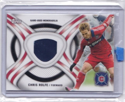 2013 Topps MLS Kit Relics Chris Rolfe #KIT-CR | eBay