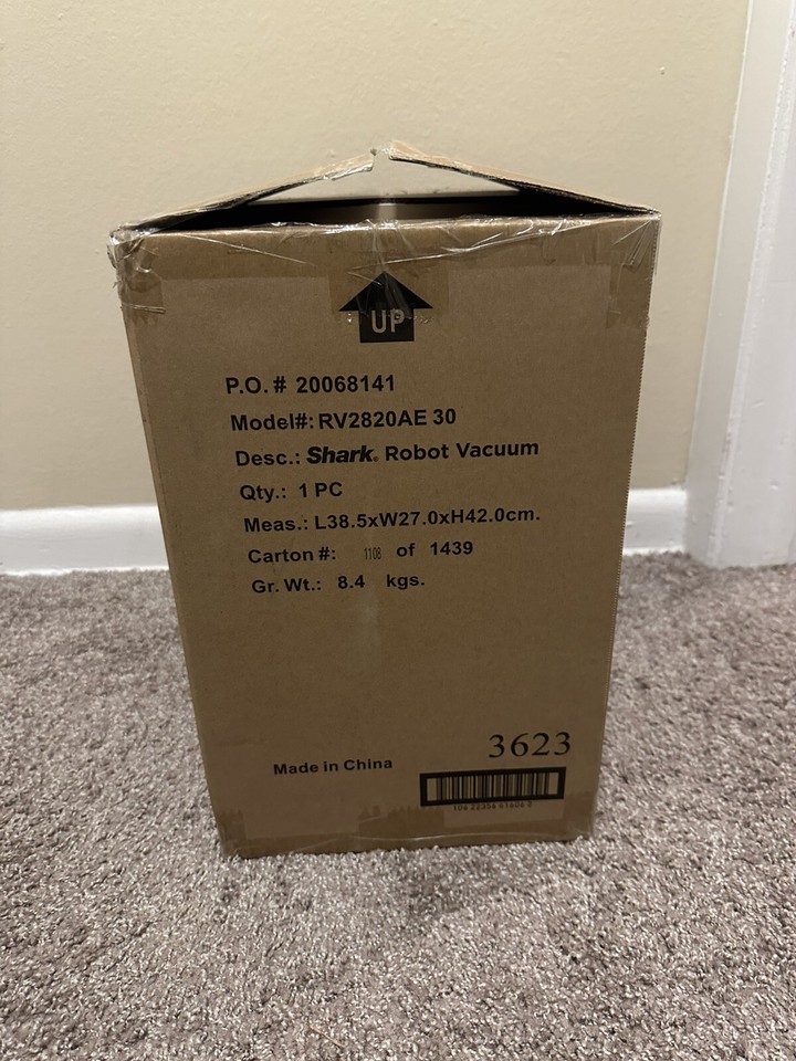 Shark Detect Pro Self-Empty Robot Vacuum RV2820AE | eBay