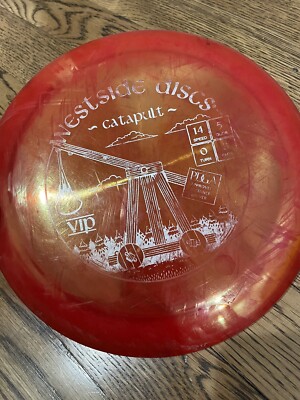 Westside Discs VIP Catapult Disc Golf Driver 174g Red | eBay