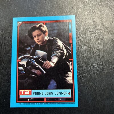 11d T2 Terminator 2 Sticker 1991 Topps #4 Young John Connor | eBay