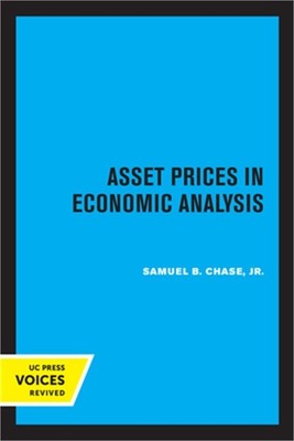 Asset Prices in Economic Analysis (Paperback or Softback) | eBay