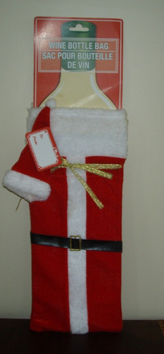 Christmas Wine Bottle Gift Bag/Stocking-New | eBay