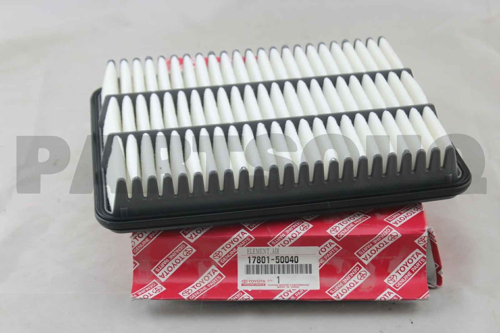 1780150040 Genuine Toyota ELEMENT SUB-ASSY, AIR CLEANER FILTER 17801 ...