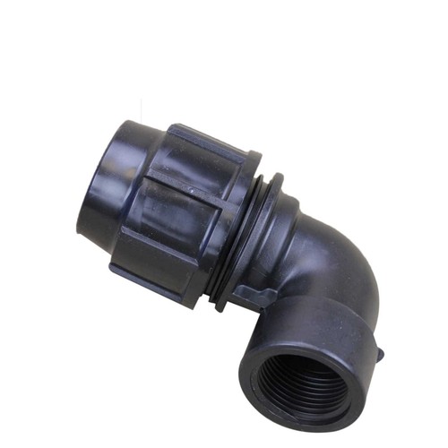 Metric Poly 90° ELBOW 69354 Threaded Fem. O/Take 32mm x 1 Inch Plasson ...