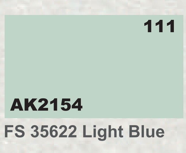 AK-Interactive Acrylic Paint - FS 35622 Light Blue (17ml) | eBay Australia