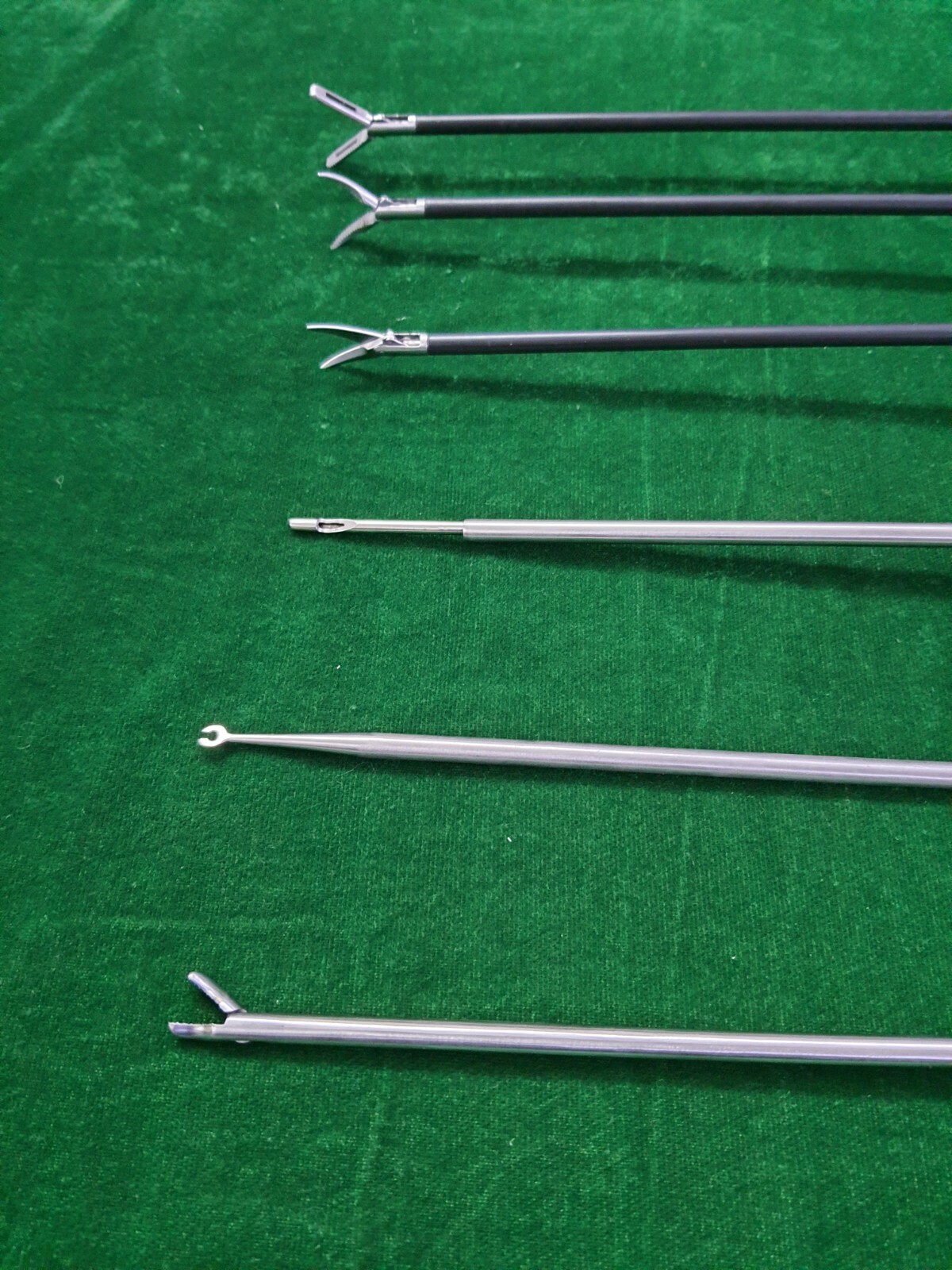 6pc Laparoscopic Training Kits 5mmx330mm Endoscopy Surgical Instruments ...