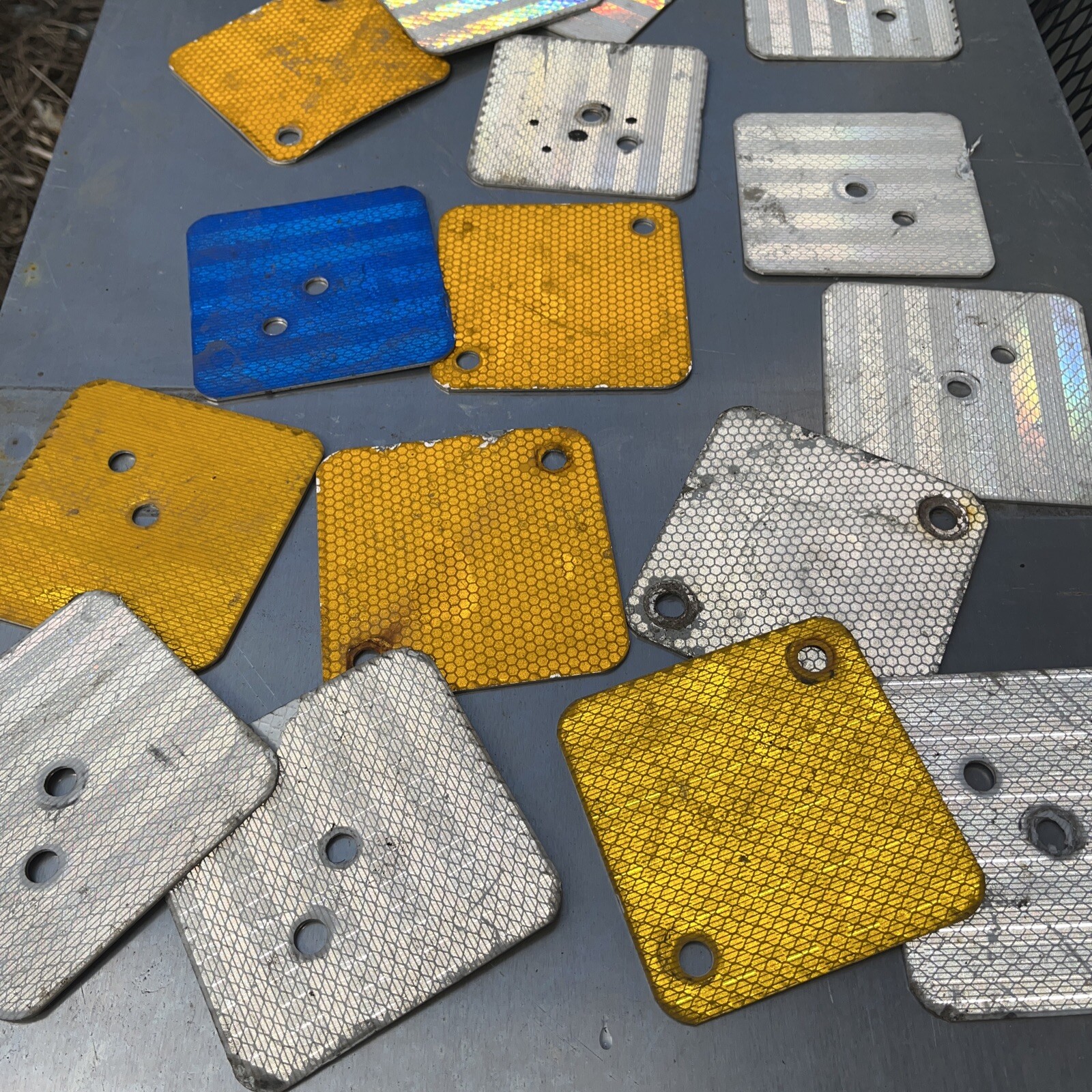 30 Bike Route - path markers metal sign - mountain trail safety 4inx4in ...