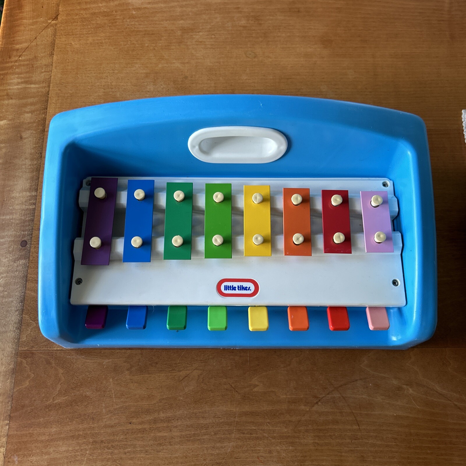Vintage Little Tikes Xylophone Piano Musical Toy Instrument Collectible ...