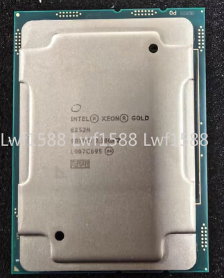 Intel Xeon Gold 6252N QS 24-core 2.30GHz 35.75mb 150w lga-3647 CPU ...