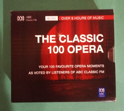 8 CD Boxed Set - The Classic 100 Opera - ABC Classics | eBay Australia