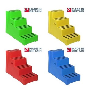 4 STEP PREMIUM MOUNTING BLOCK IN CHOICE OF 5 COLOURS | eBay