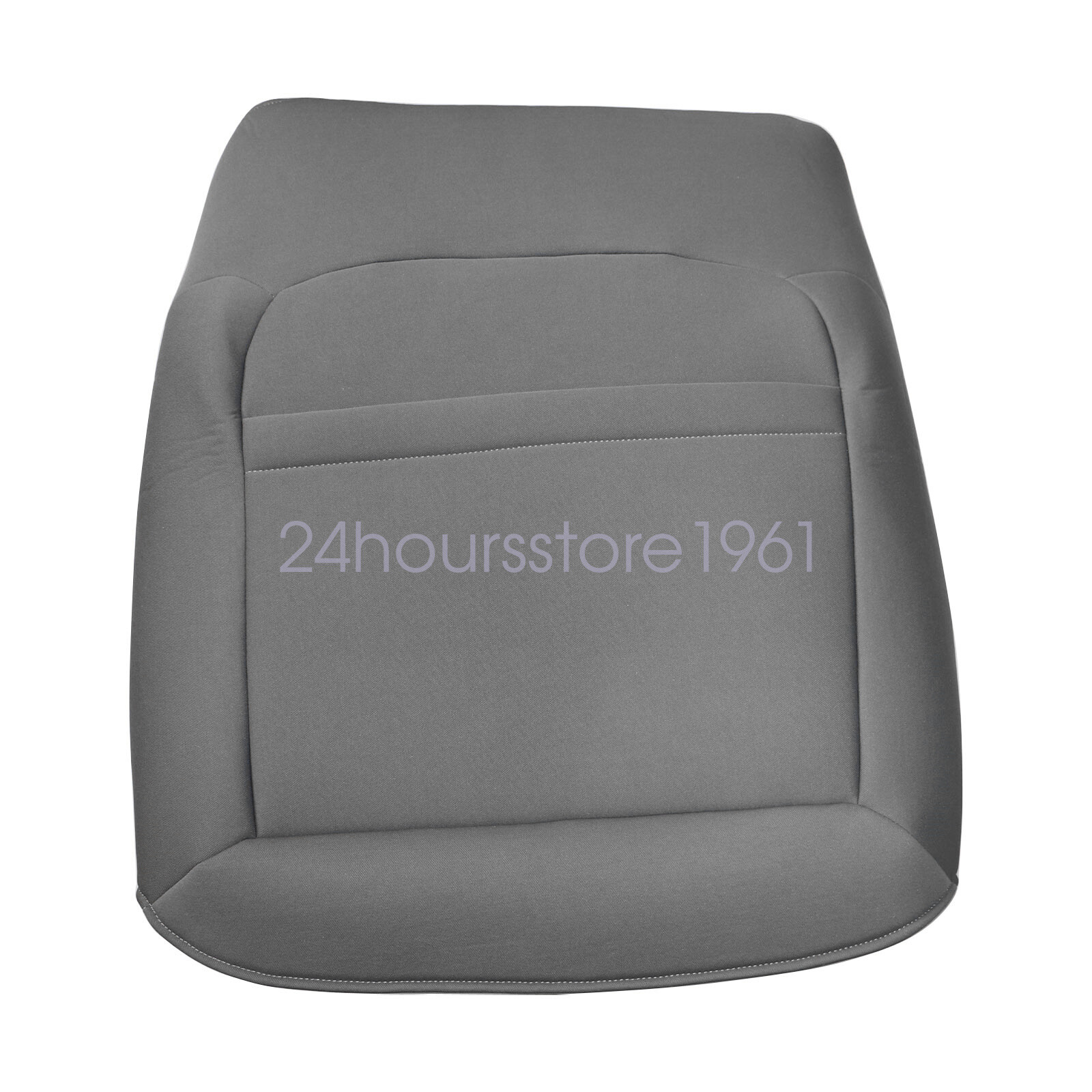 For 2004-2008 Ford F150 Lariat Front Cloth Seat Cover Gray & Driver ...