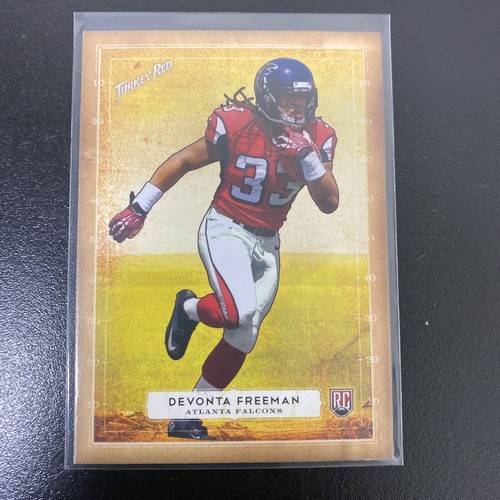 2014 Topps "Turkey Red" Devonta Freeman Rookie Card #11 Atlanta Falcons ...