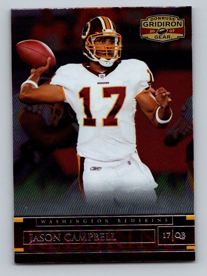 2007 Donruss Gridiron Gear - #11 Jason Campbell for sale online | eBay
