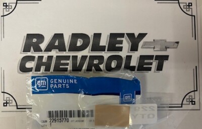 NEW GM OEM 19-24 BLAZER INFORMATION LABELS- CAUTION LABEL GMC 22915770 ...