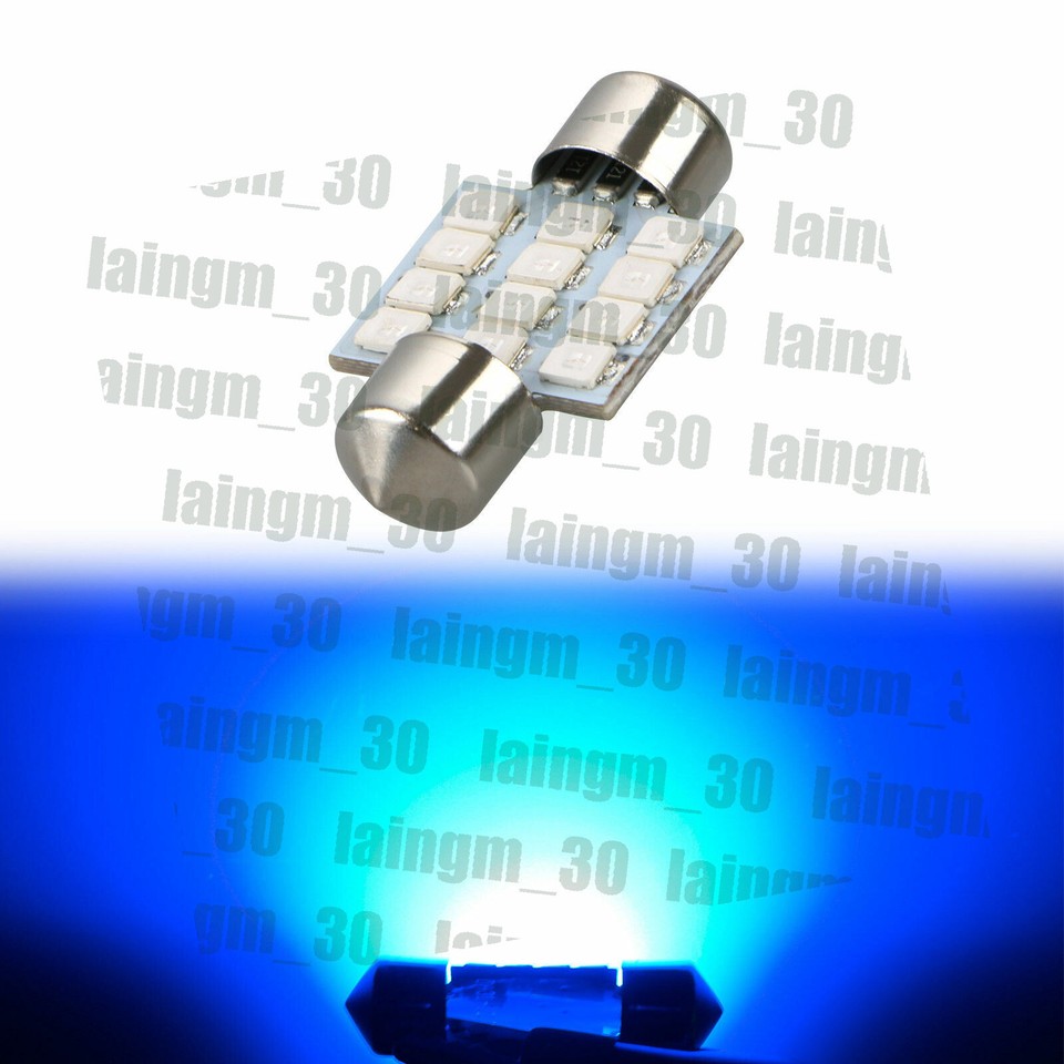 13 Blue LED lights interior package kit 1999-2016 Ford F250 F350 Super ...