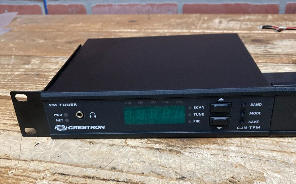 Crestron C2N-TFM FM Radio Tuner / C2N-TXM XM Satellite Tuner w/ST-RMK ...