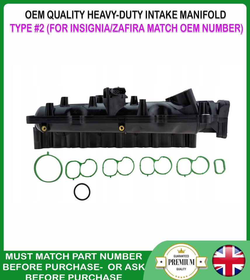 INTAKE INLET MANIFOLD FOR VAUXHALL INSIGNIA A ZAFIRA 2.0CDTI DIESEL ...