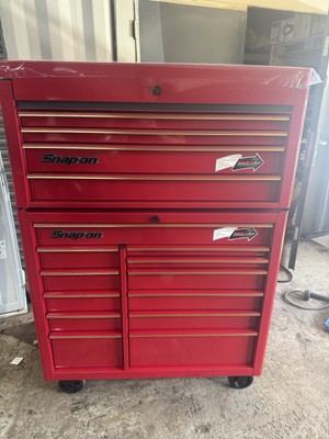 Brand new Snap on 40" tool box, box red/gold/black 2025 model With ...