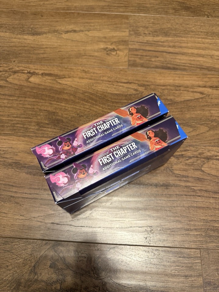 Disney Lorcana The First Chapter Booster box | X2 |Brand new | Same day ...