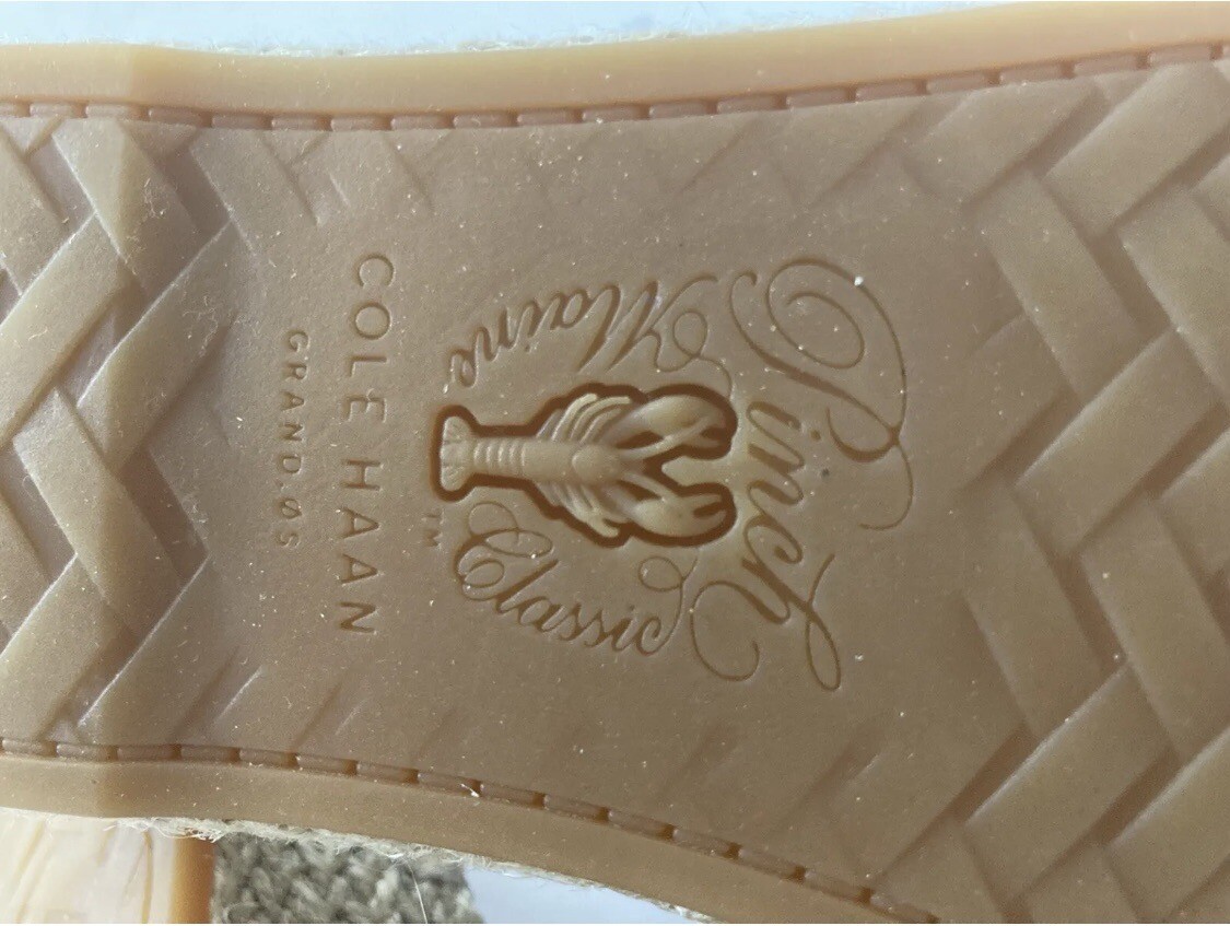 Cole Haan Cloudfeel Stitchlite Espadrille Slide Sandal Size 10B | eBay