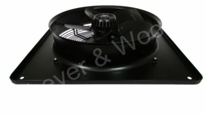 Industrial Ventilation Extractor Metal 400mm Exhaust Commercial Blower ...