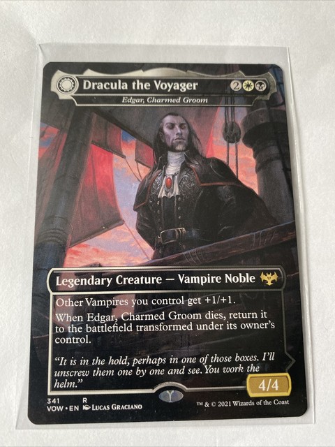 MTG Dracula the Voyager - Edgar, Charmed Groom // Casket of Native ...