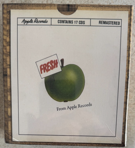 APPLE RECORDS BOX SET NEW 17 CD STILL SEALED MARY HOPKINS, BADFINGER ...