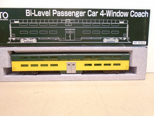 Kato HO 35-6032, Bi-Level Passenger Coach, C&NW, | eBay