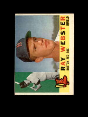 1960 Topps Baseball #452 Ray Webster STARX 2.5 G/VG (LS809619) | eBay
