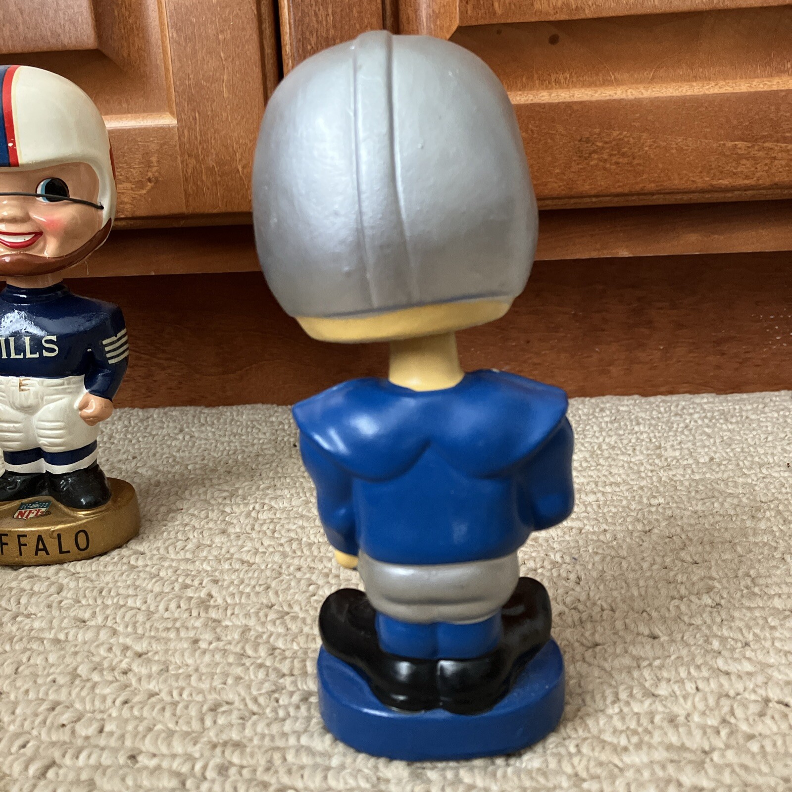 Buffalo Bills AFL Earpad Toes Up 1960 1965 Vintage Bobblehead NFL ...