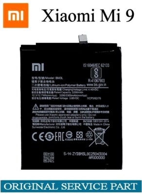 XIAOMI Mi 9 M1902F1G BATTERY BM3L 3300mAh ORIGINAL SERVICE PART | eBay