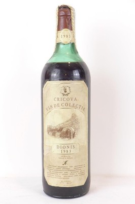 cricova dionis vin de colectie rouge 1983 - Moldavie | eBay