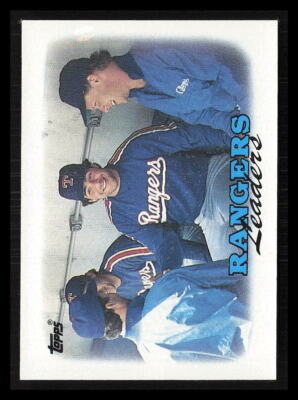 Rangers Leaders TL 1988 Topps #201 Texas Rangers | eBay