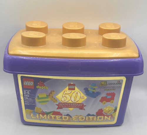 LEGO Duplo Building Box 5352 50th Anniversary Gold | eBay