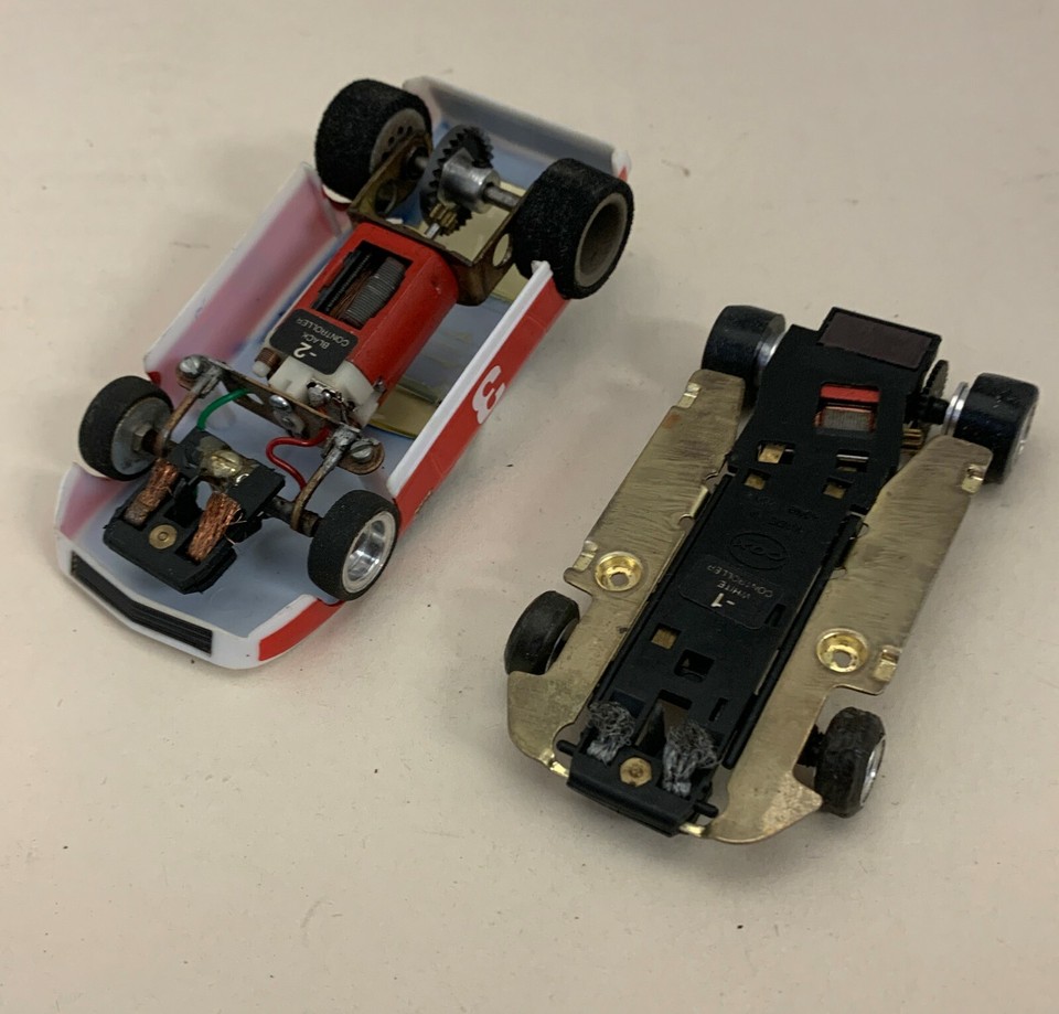 COX SUPERSCALE DATSUN 260Z ANGLEWINDER, 1973, 1/32 CUSTOM CHASSIS ...