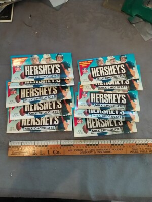 X10 Elway Marino Bledsoe NFL Football Quarterback Hershey Milk ...