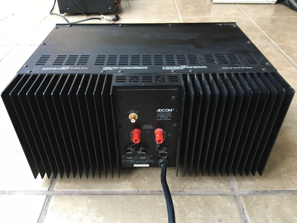 Adcom Mode GFA-565 Monoblock Power Amplifier Working Used | eBay